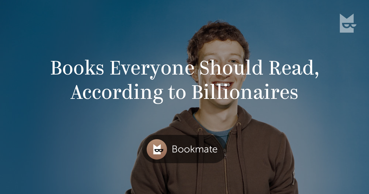 Книги «Books Everyone Should Read, According to Billionaires», Bookmate ...